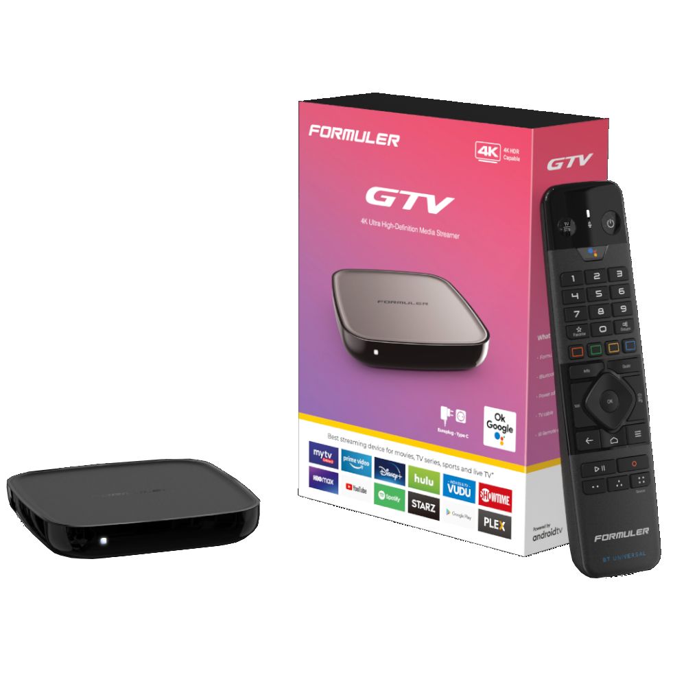 Formuler GTV IPTV Set Top box met AndroidTV - Slimtronics | Slim bekeken!